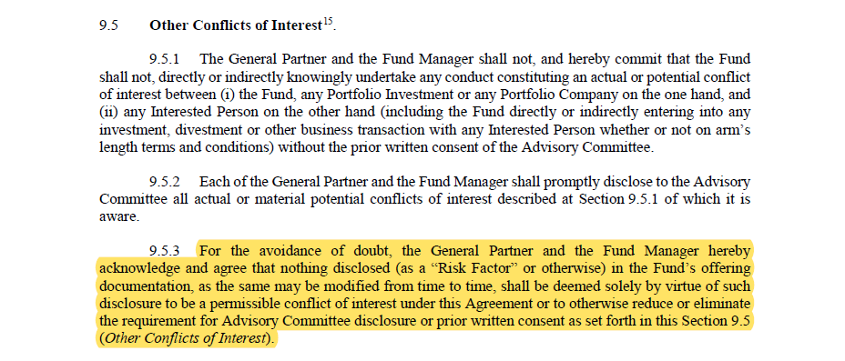 Six important provisions in ILPA's Model LPA