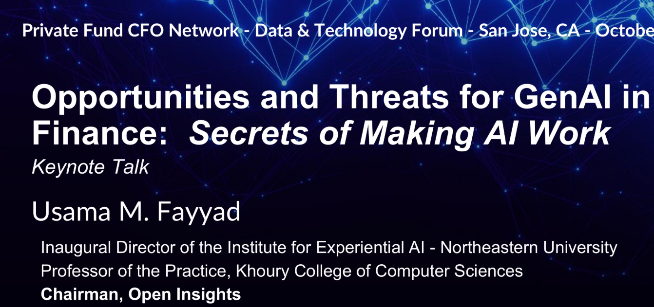 Opportunities and Threats for GenAI in Finance: Secrets of Making AI Work
